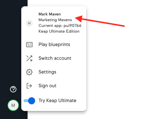 How to set Graphly as your Home Page in Keap | Graphly