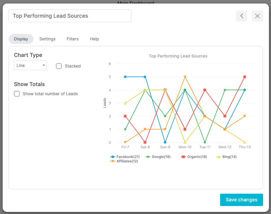 How to Add a Graphly Report to your Dashboard | Graphly