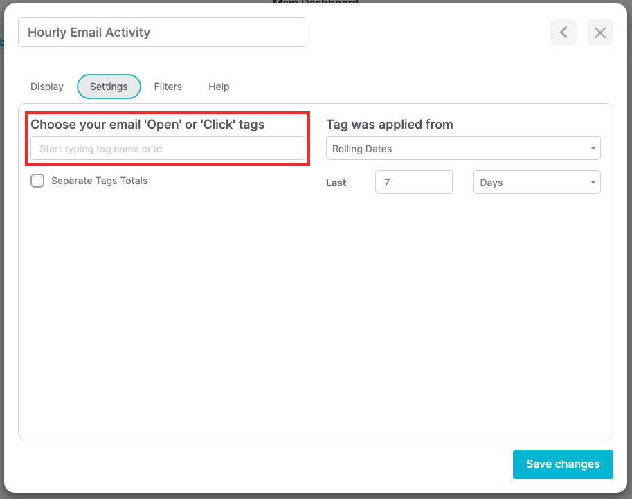 How to Configure the Hourly Email Activity Report | Graphly