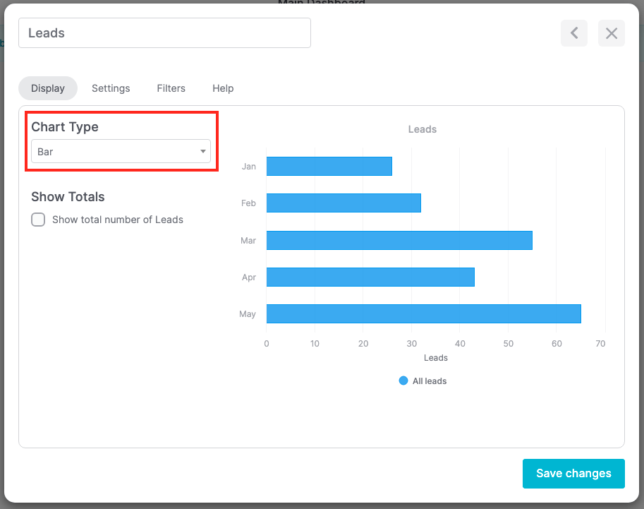 How to Configure the Leads Report | Graphly
